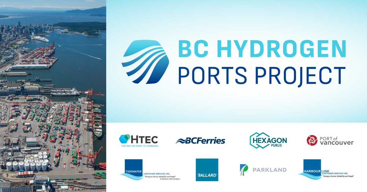 Hydrogen Will Fuel Clean Transportation at B.C. Ports - HTEC